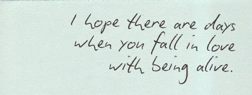 Signs of Life…Being Alive | Think...Feel...Be....BodyWise!